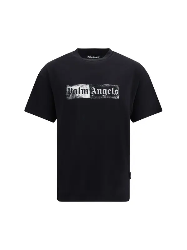 Palm Angels Stamp T-shirt With Logo