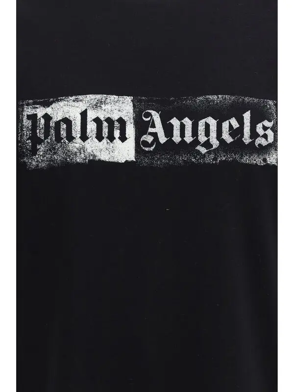 Palm Angels Stamp T-shirt With Logo