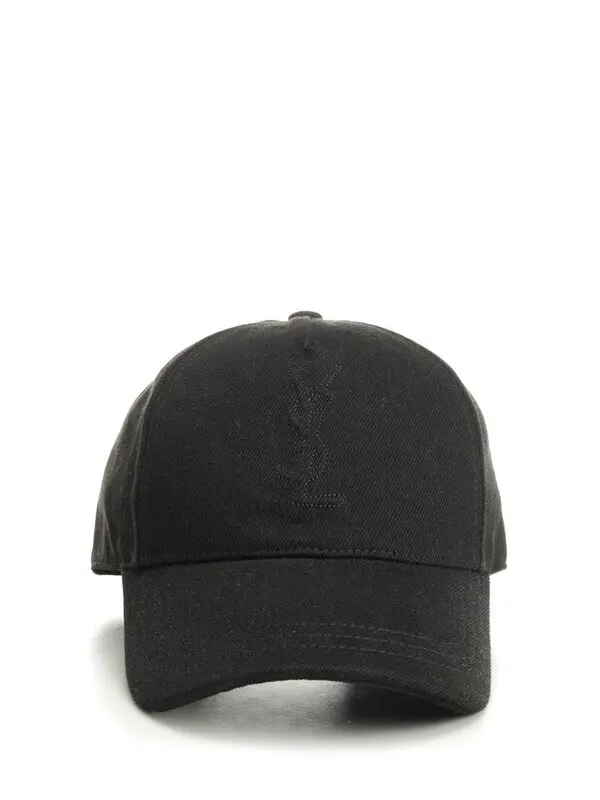 Saint Laurent Cassandre Hat - Black