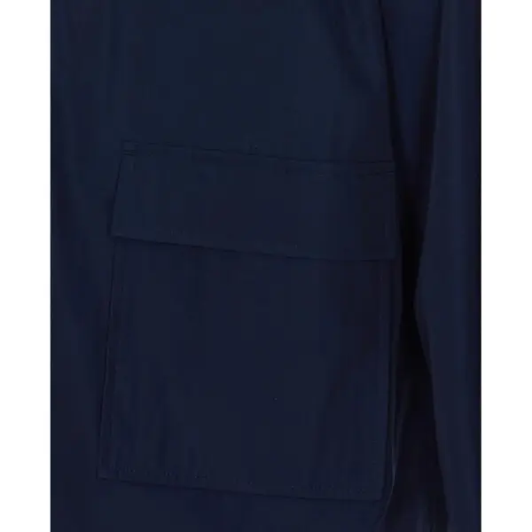 Thom Browne Light Memory Tech Packable Sportcoat With Logo Print