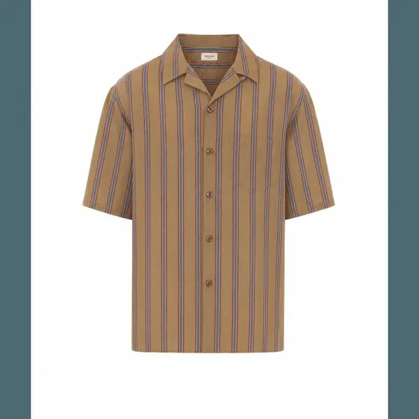 Saint Laurent Striped Cassandre Shirt