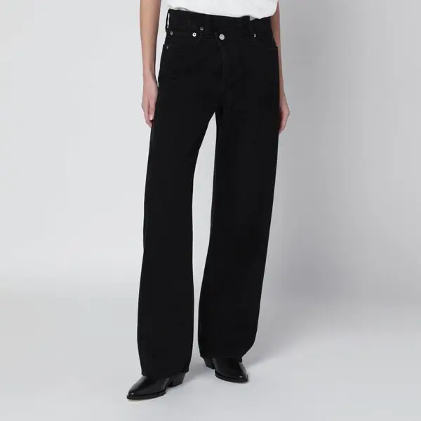 AGOLDE Arc Criss Cross Jeans - Black