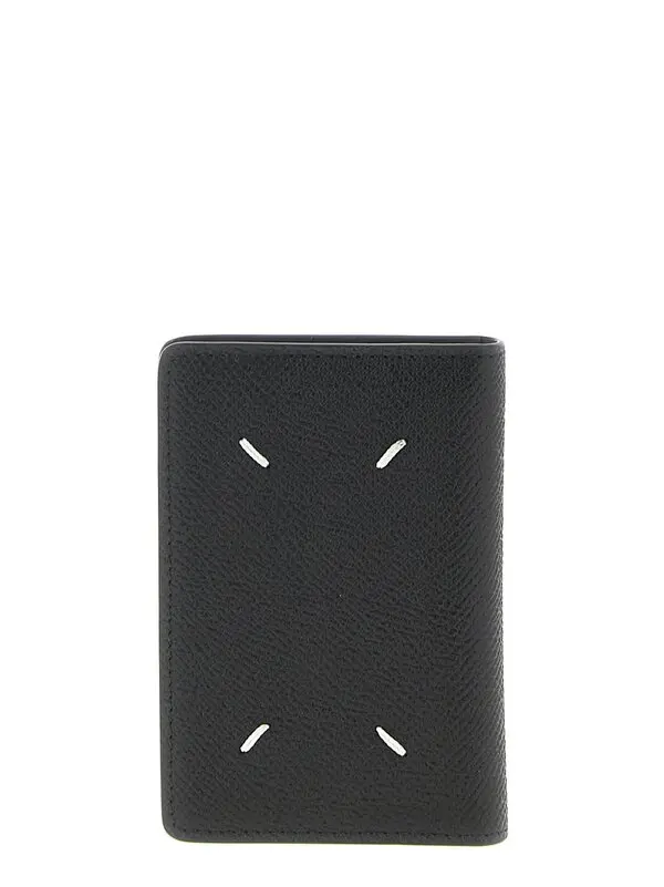 MAISON MARGIELA Stitching' Card Holder - Black