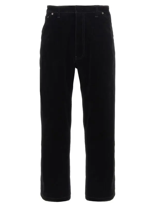 Prada Velvet Pants - Black