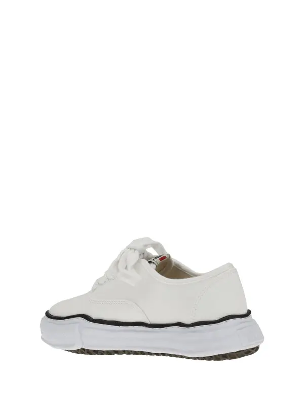 Mihara Yasuhiro Cotton Sneakers - White