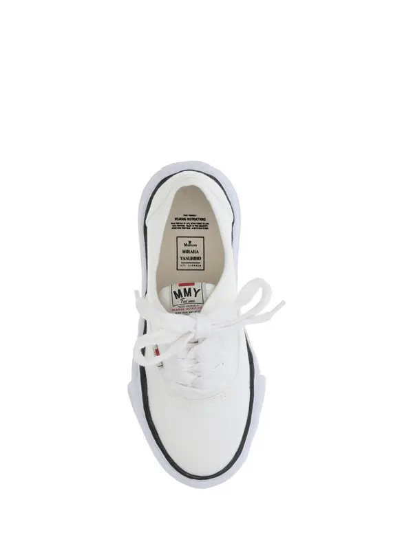 Mihara Yasuhiro Cotton Sneakers - White