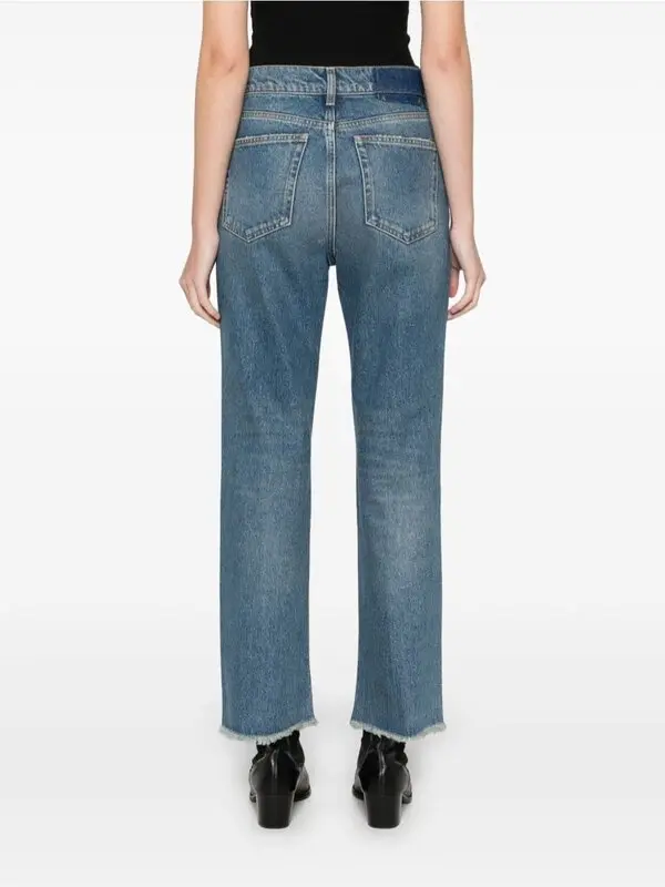 GOLDEN GOOSE Cropped Flare Jeans