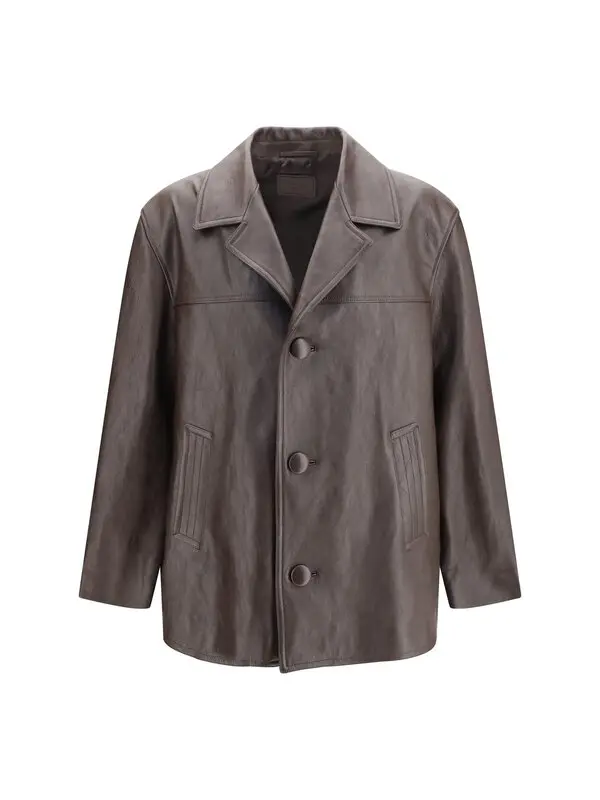 Saint Laurent Grain De Poudre Tailored Jacket - Black