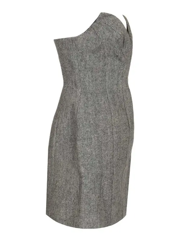 SELF-PORTRAIT Wool Mini Dress