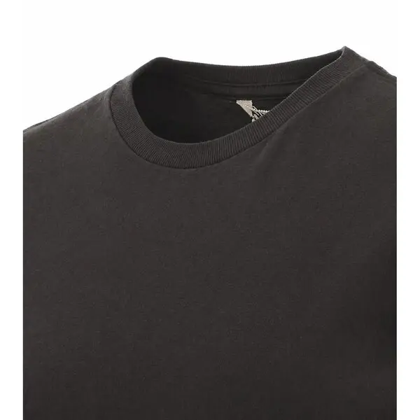 Auralee Brushed Organic Cotton Jersey T-shirt - Black