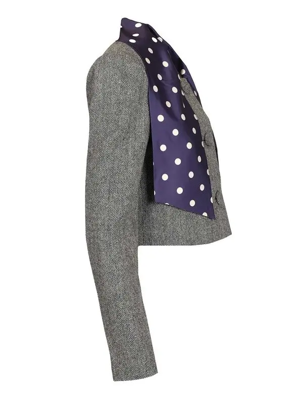 SELF-PORTRAIT Herringbone Jacket