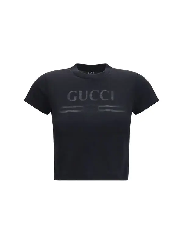Gucci Cotton Jersey T-shirt - Black