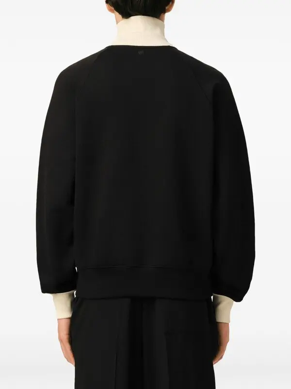 AMI Paris De Coeur Zipped Sweatshirt