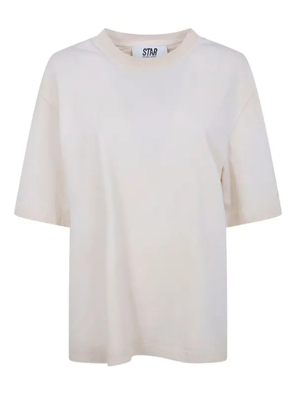 GOLDEN GOOSE Logo Cotton T-shirt