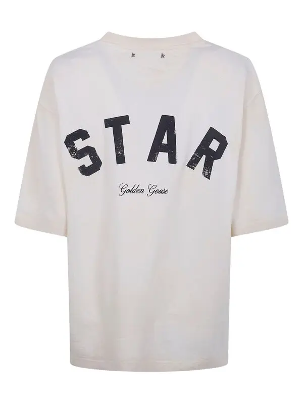GOLDEN GOOSE Logo Cotton T-shirt