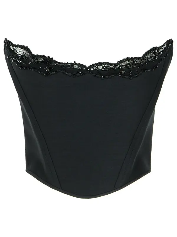Dsquared2 Paris' Virgin Wool Blend Corset