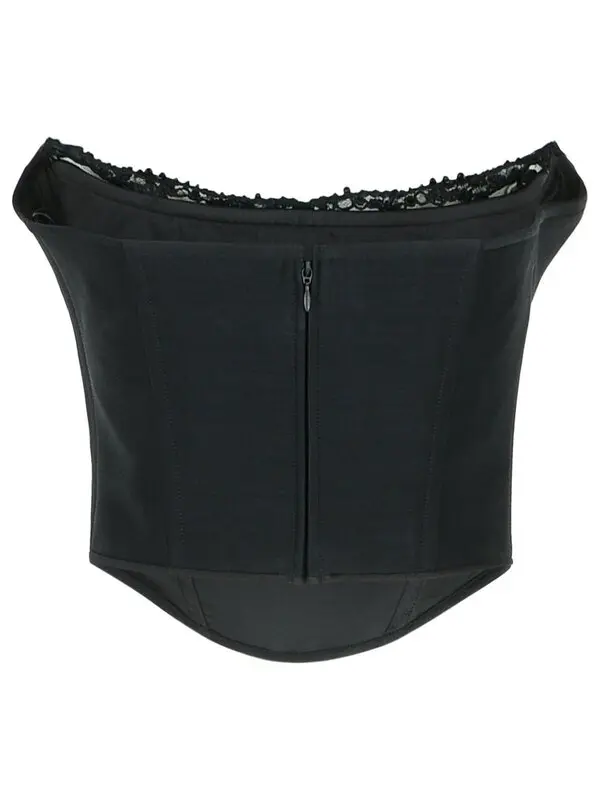 Dsquared2 Paris' Virgin Wool Blend Corset