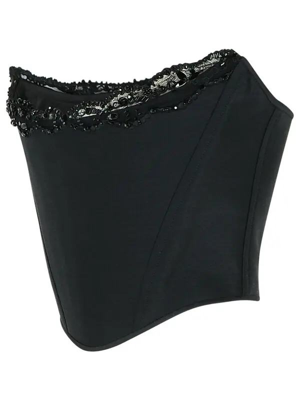 Dsquared2 Paris' Virgin Wool Blend Corset