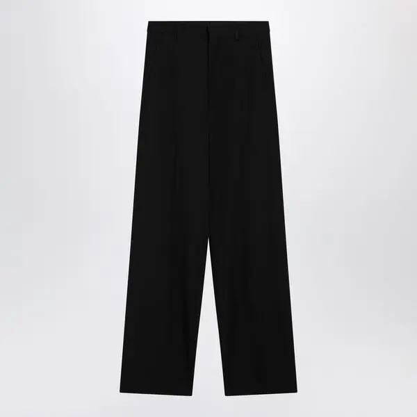 Balenciaga Wool Trousers - Black