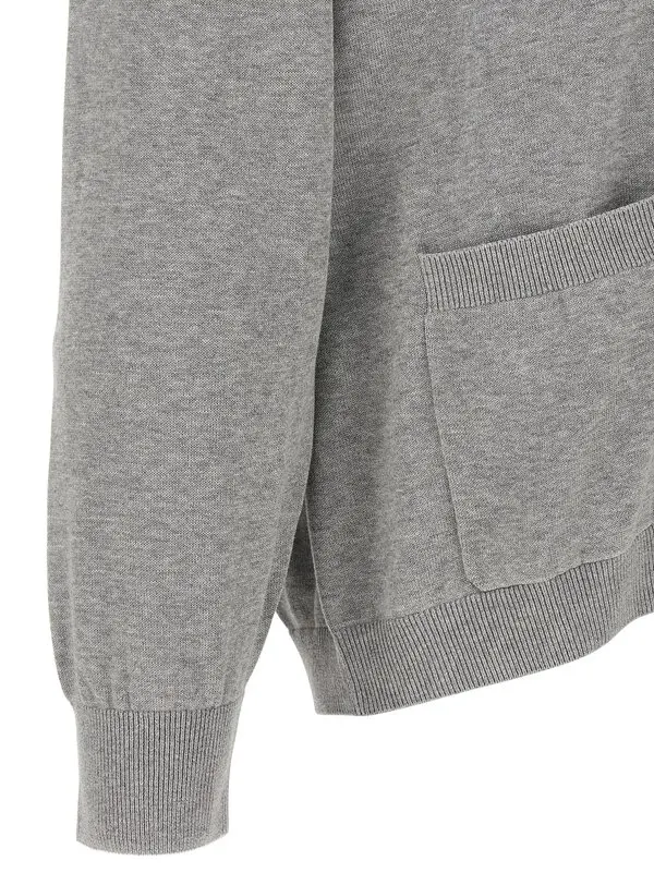 Brunello Cucinelli Heraldic Logo Cardigan