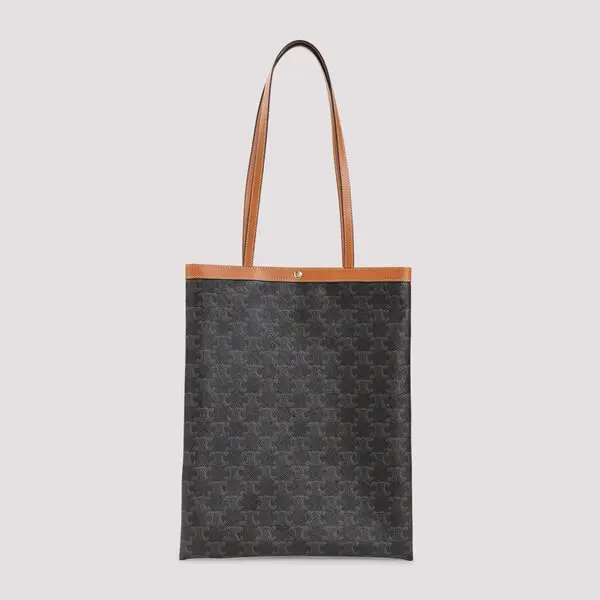 Celine Triomphe Textile Shopper Handbag - Multicolor