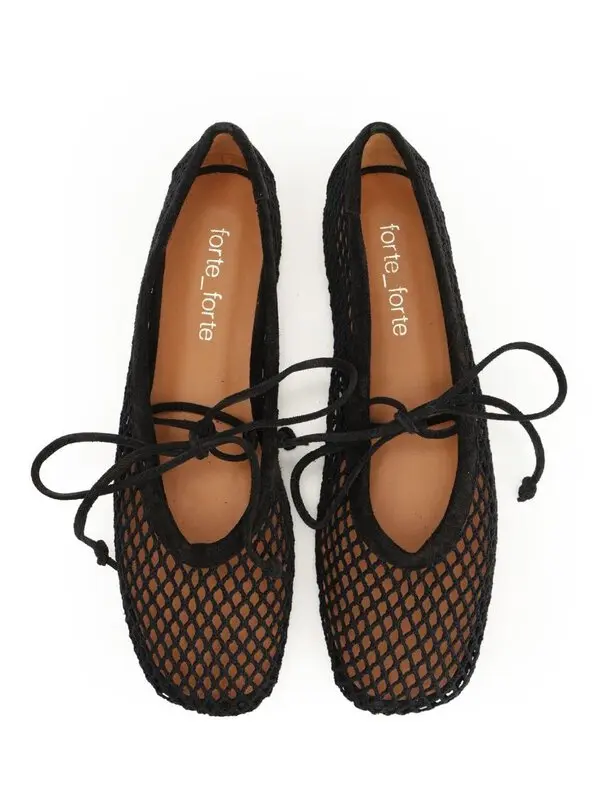 FORTE_FORTE Mesh Ballerina Flats