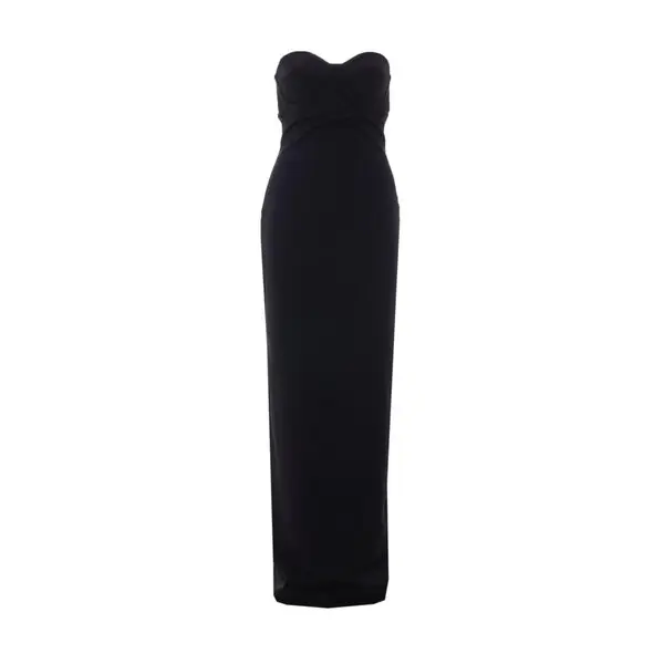 Solace London Keaton Maxi Dress - Black