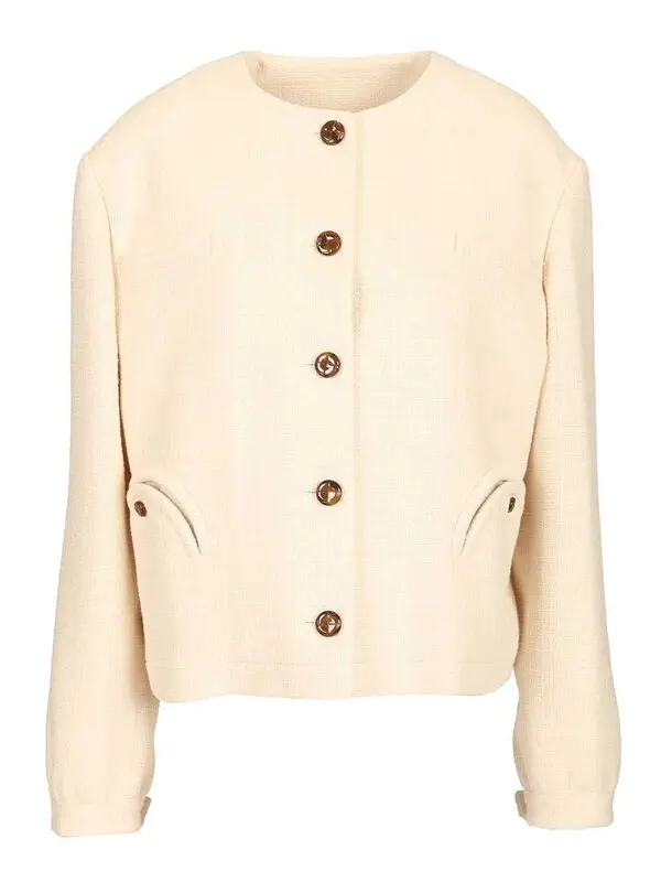 BLAZÉ MILANO Missy Gliss Bolero - White