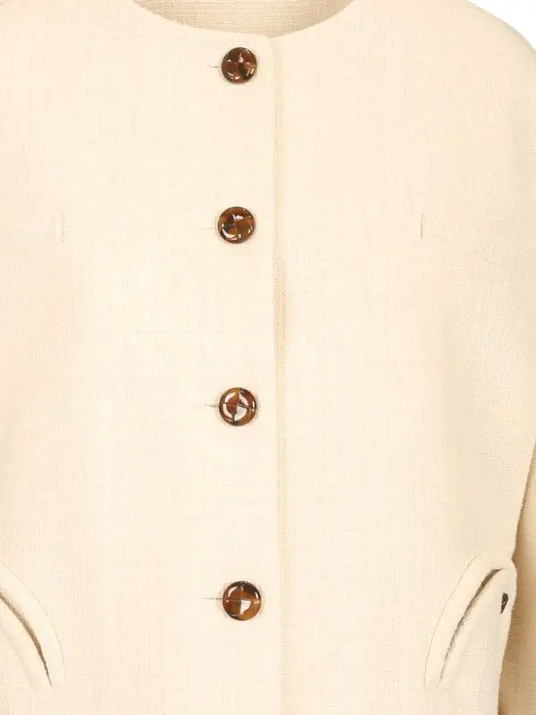BLAZÉ MILANO Missy Gliss Bolero Jacket - White