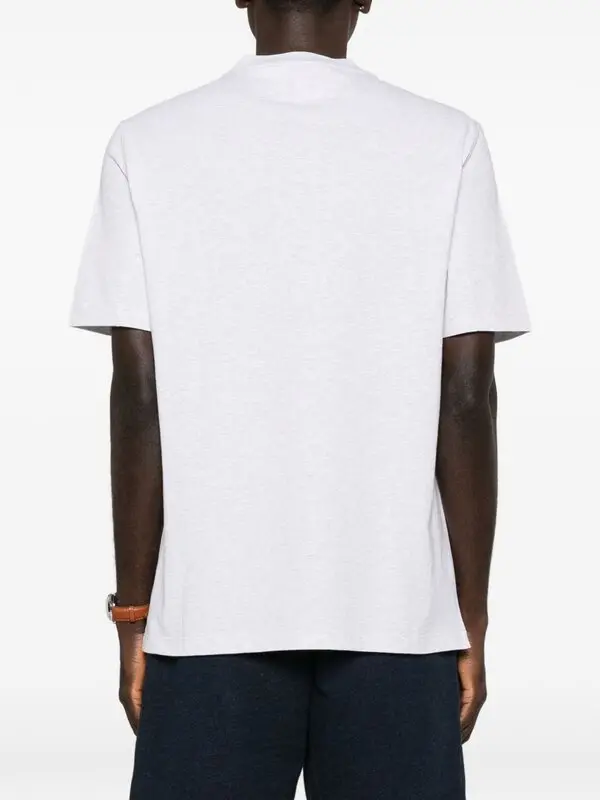 Brunello Cucinelli Logo Cotton T-shirt
