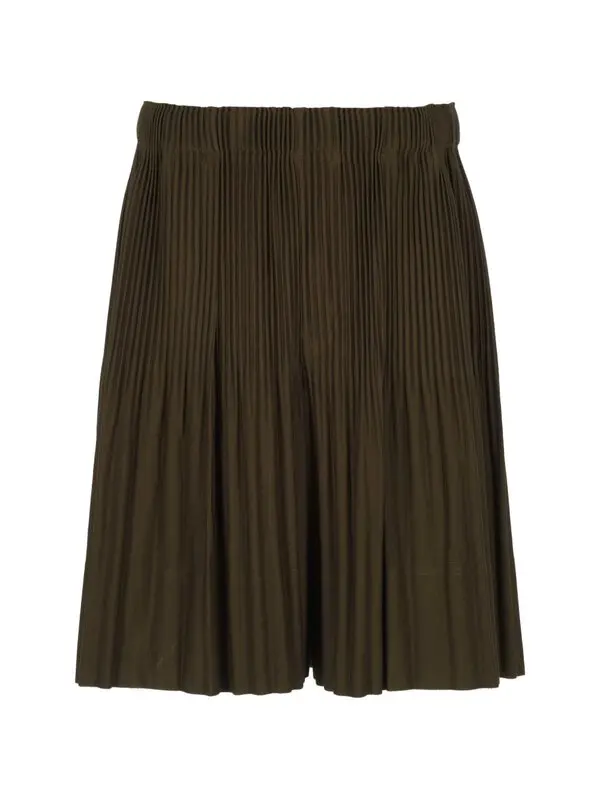 Issey Miyake Pleated Shorts - Multicolor