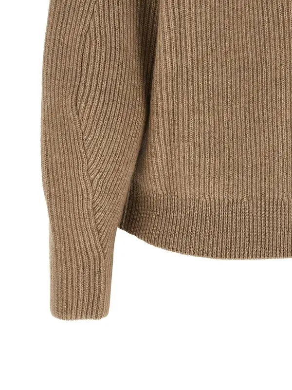 Brunello Cucinelli English Rib Jersey - Cream