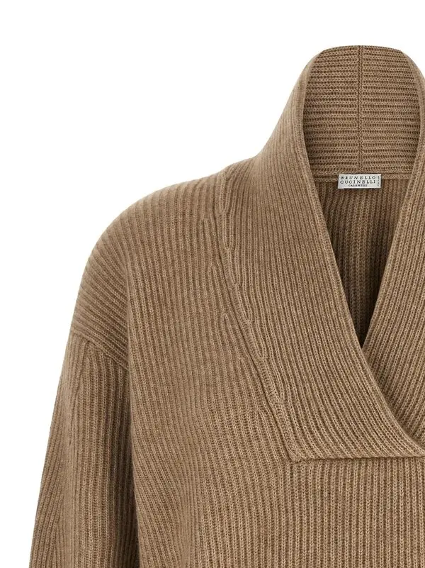 Brunello Cucinelli Cashmere Jersey - Cream