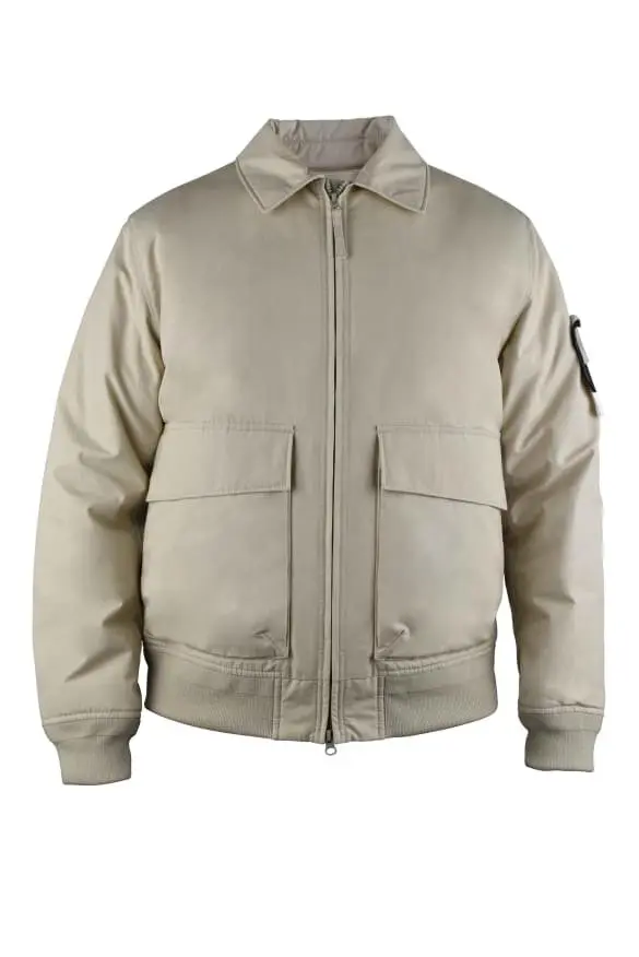 Stone Island Cotton Jacket - Cream