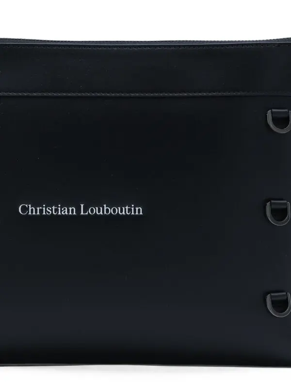 CHRISTIAN LOUBOUTIN Kosmica Leather Pouch