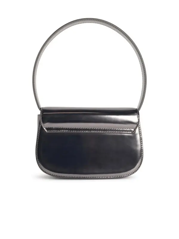 DIESEL® 1dr' Grey Mirrored Leather Bag