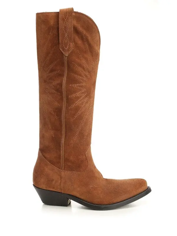 GOLDEN GOOSE Wish Star Boots - Brown