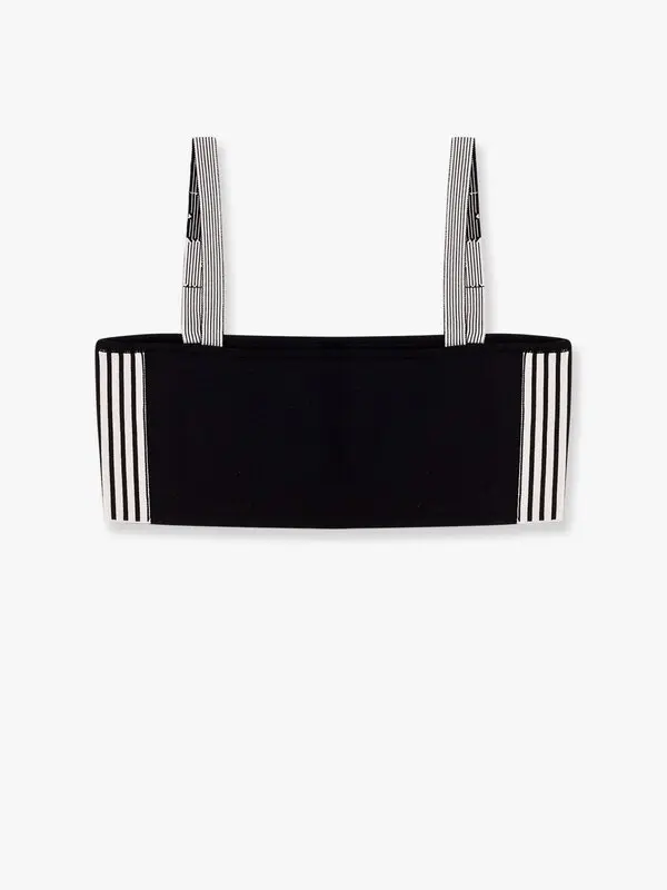 Dior Compact Technical Knit Bralette With Graphique Motif