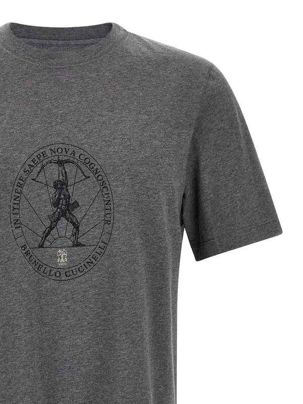 Brunello Cucinelli Printed T-shirt