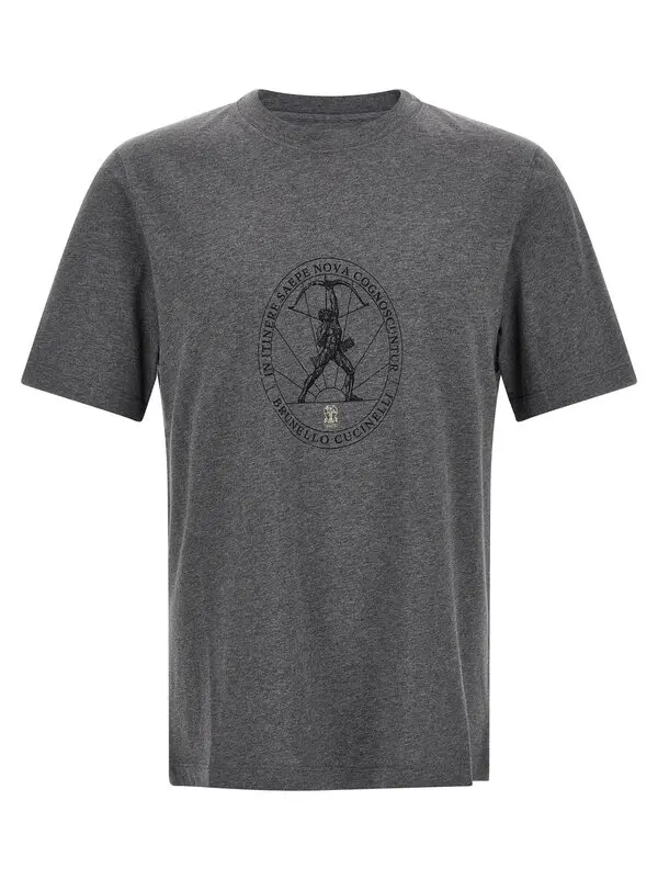 Brunello Cucinelli Printed T-shirt