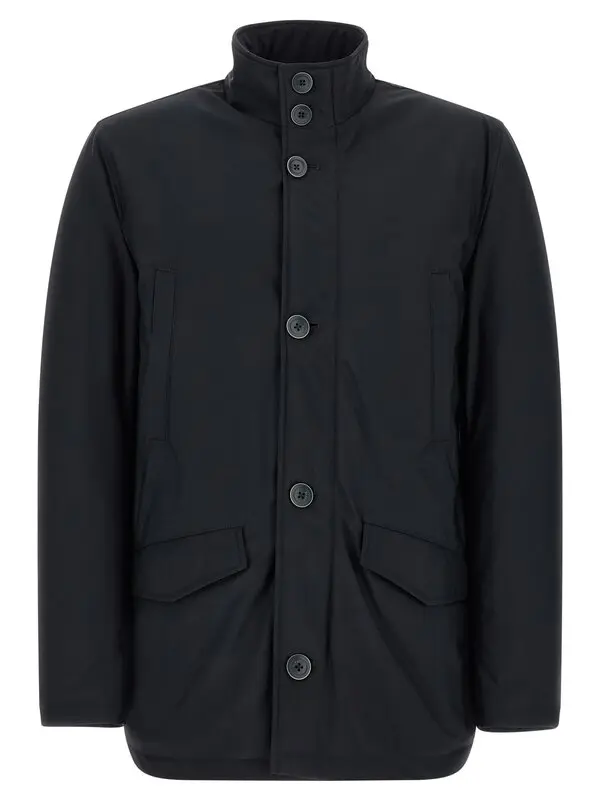 Herno High Neck Jacket - Blue