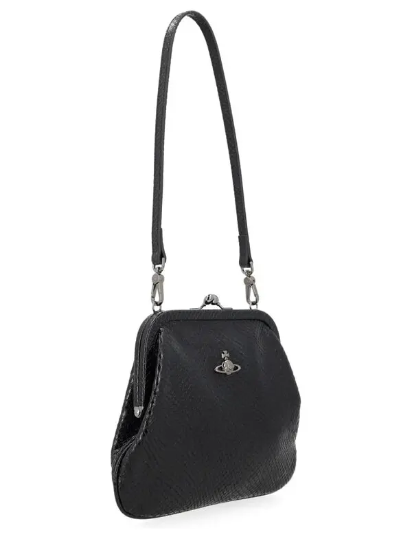 VIVIENNE WESTWOOD Calf Leather Clutch Bag