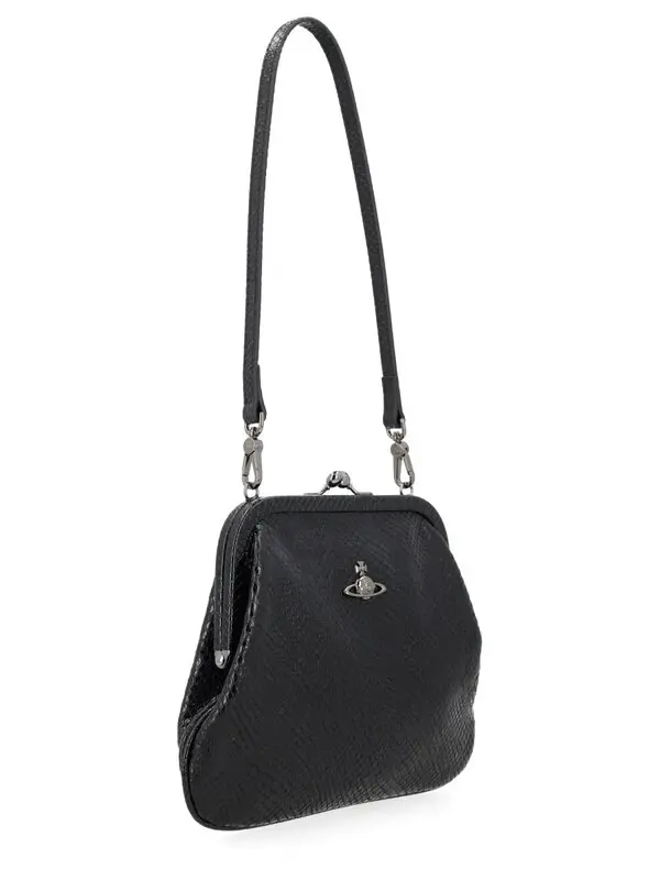 VIVIENNE WESTWOOD Calf Leather Clutch Bag