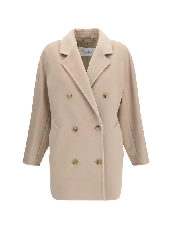 Max Mara Rebus Double-breasted Jacket - Cream