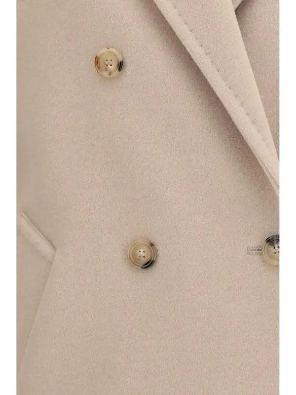 Max Mara Rebus Double-breasted Jacket - Cream