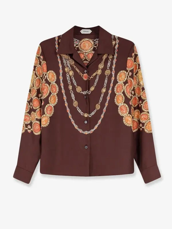 Versace Informal Silk Shirt - Multicolor