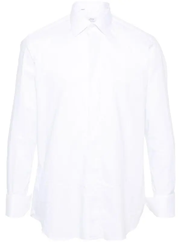 Brioni Cotton Shirt - Multicolor