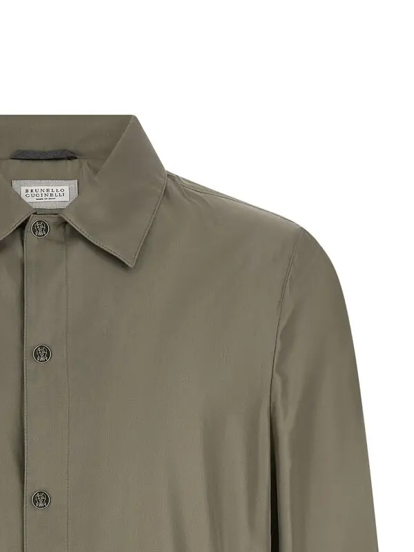 Brunello Cucinelli Membrane Silk Jacket