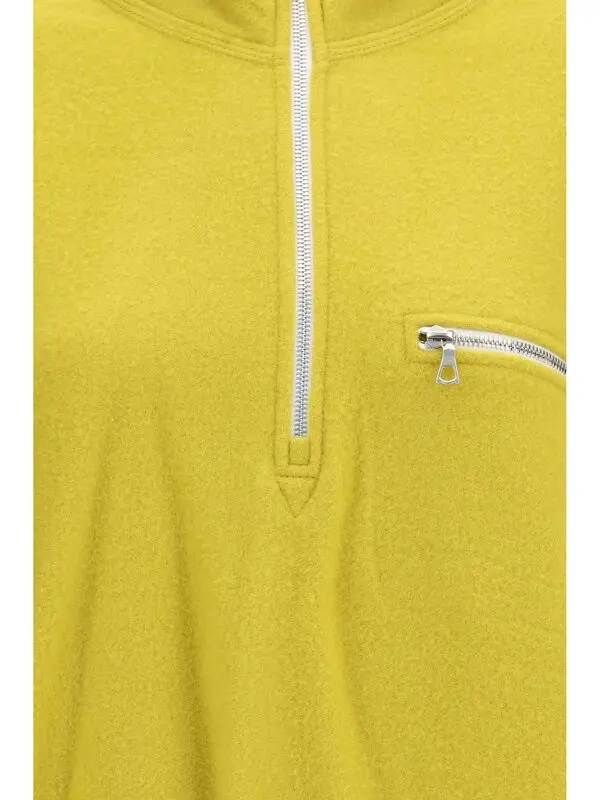 RIER Polar High-neck Zip Jacket - Yellow