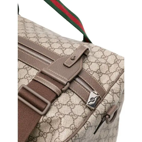 Gucci Neutrals Luggage & Holdalls